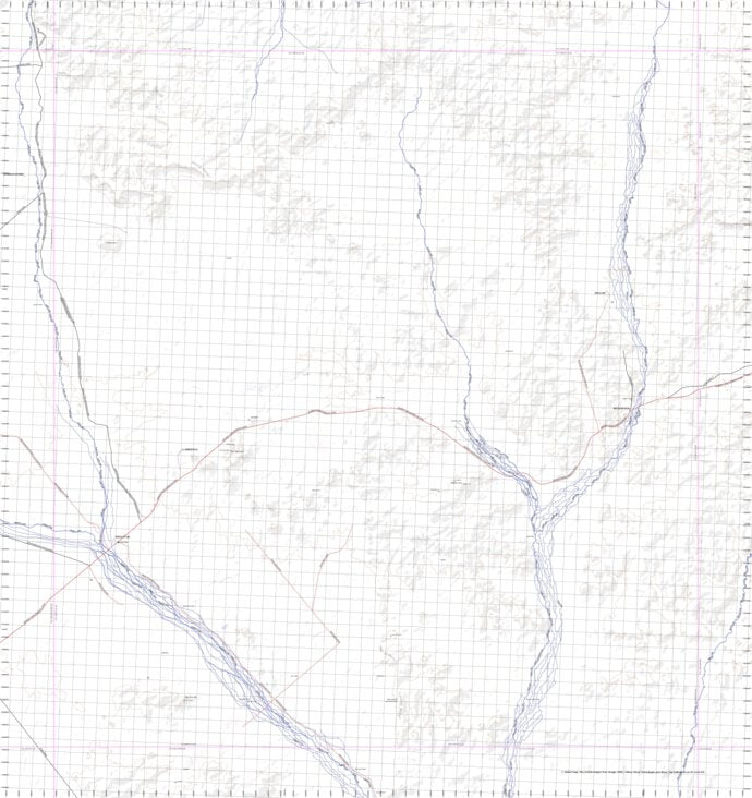 Getlost Map 7253 MIDDLETON Qld Topographic Map V15 1:75,000 by Getlost ...