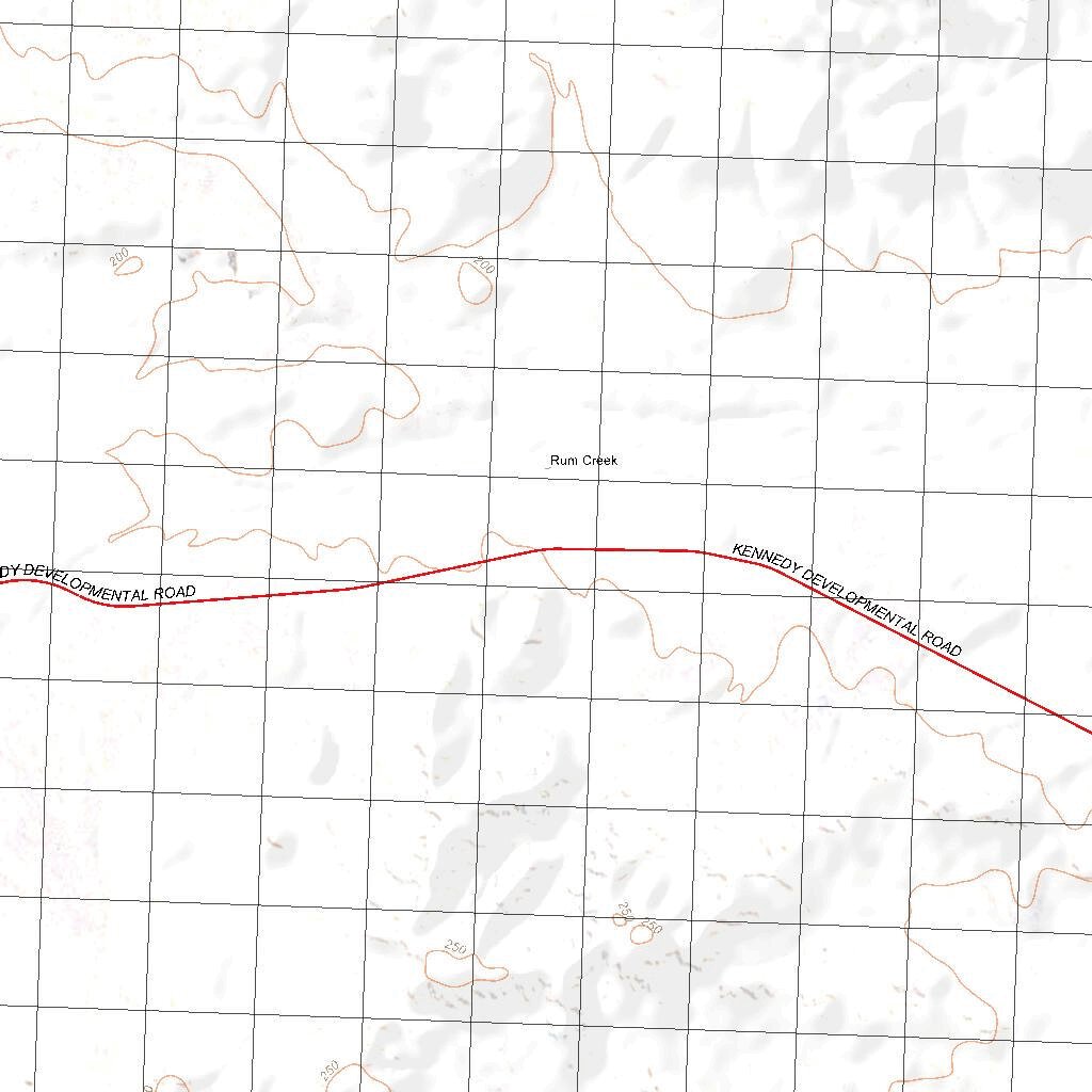 Getlost Map 7253 MIDDLETON Qld Topographic Map V15 1:75,000 by Getlost ...