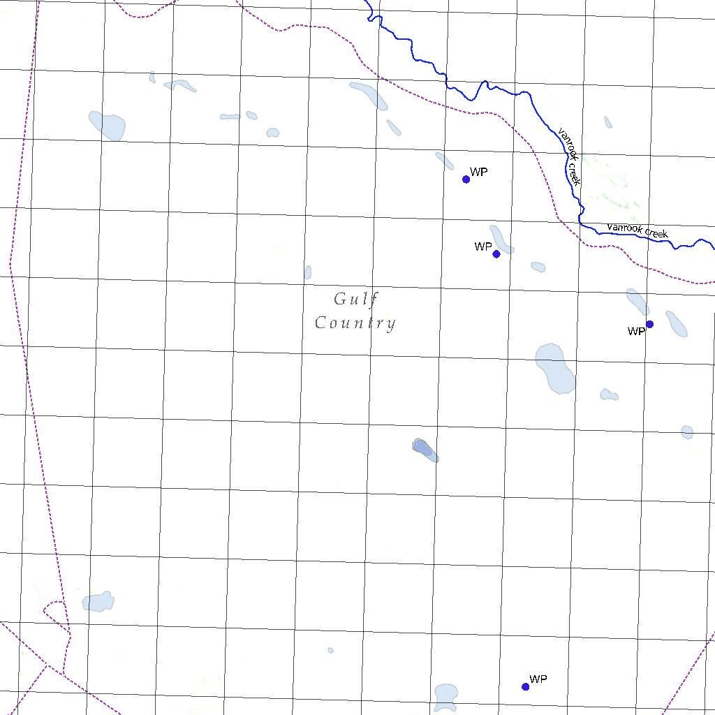 Getlost Map 7264 VANROOK Qld Topographic Map V15 1:75,000 by Getlost ...