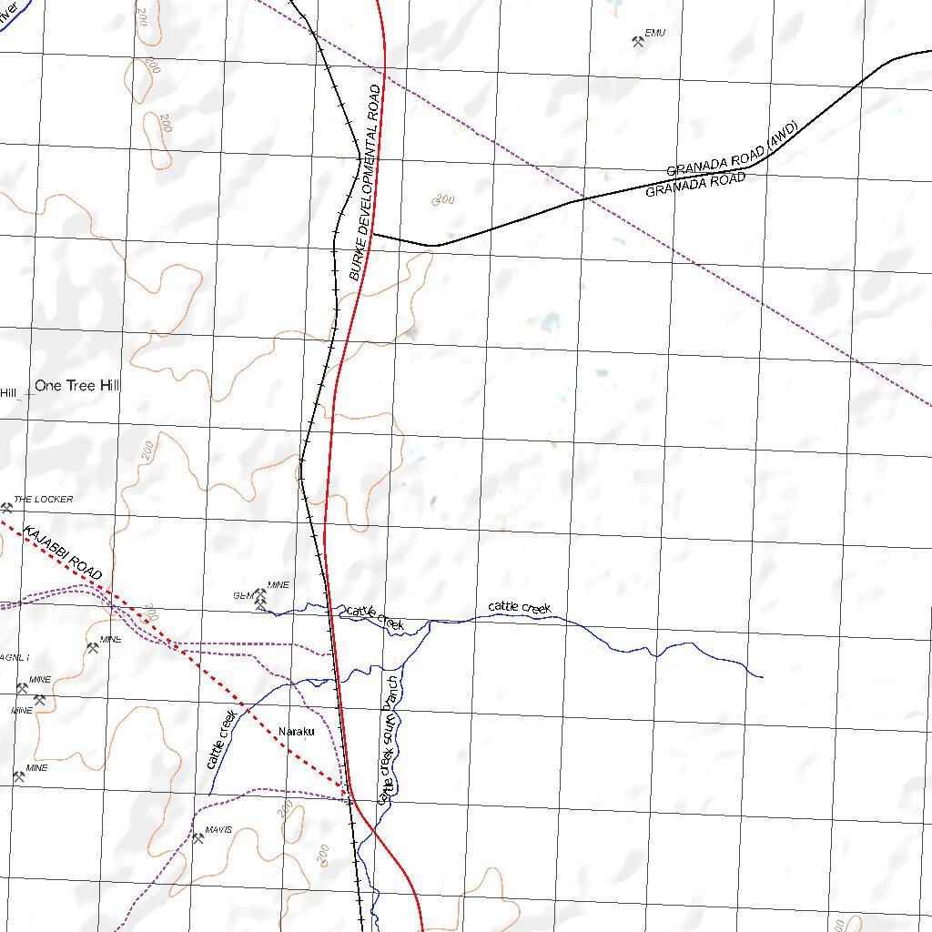 Getlost Map 6957 QUAMBY Qld Topographic Map V15 1:75,000 by Getlost ...