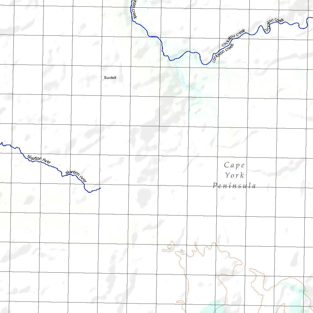 Getlost Map 7374 SKARDON RIVER Qld Topographic Map V15 1:75,000 by ...
