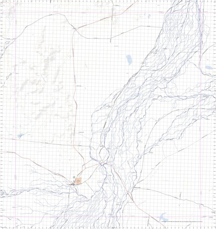 Getlost Map 7447 WINDORAH Qld Topographic Map V15 1:75,000 by Getlost ...