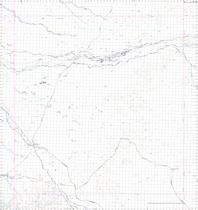 Getlost Map 7462 STRATHMORE Qld Topographic Map V15 1:75,000 by Getlost ...