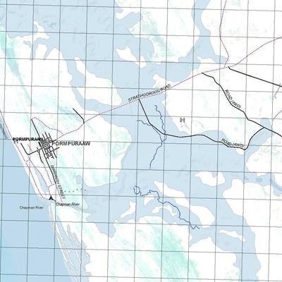 Getlost Map 7268 EDWARD RIVER Qld Topographic Map V15 1:75,000 by ...