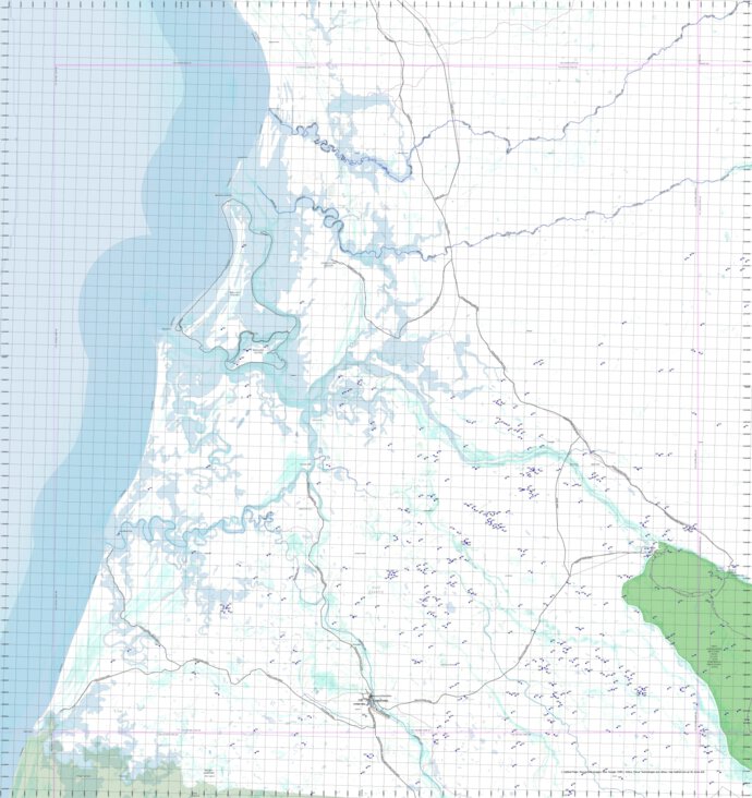 Getlost Map 7267 MITCHELL RIVER Qld Topographic Map V15 1:75,000 by ...