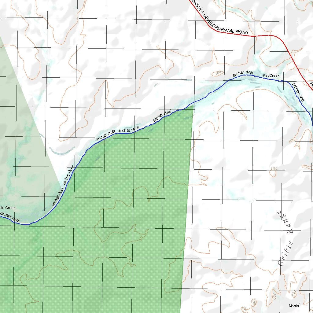Getlost Map 7471 WENLOCK Qld Topographic Map V15 1:75,000 by Getlost ...