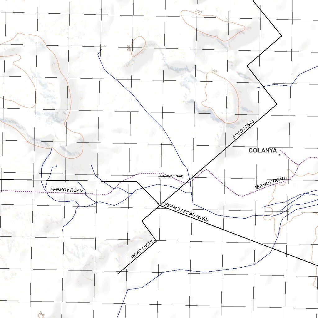 Getlost Map 7551 FERMOY Qld Topographic Map V15 1:75,000 by Getlost ...