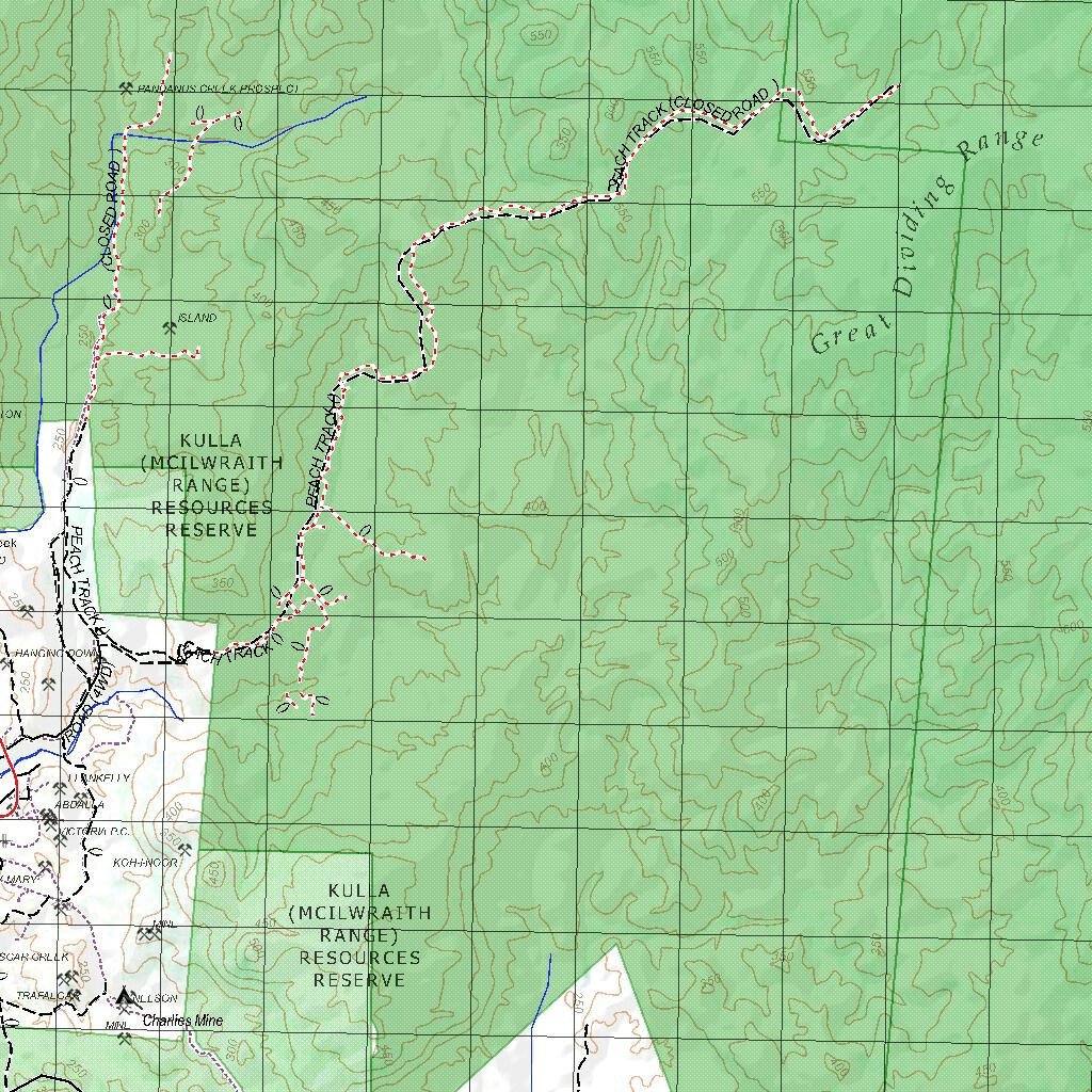 Getlost Map 7570 COEN Qld Topographic Map V15 1:75,000 by Getlost Maps ...