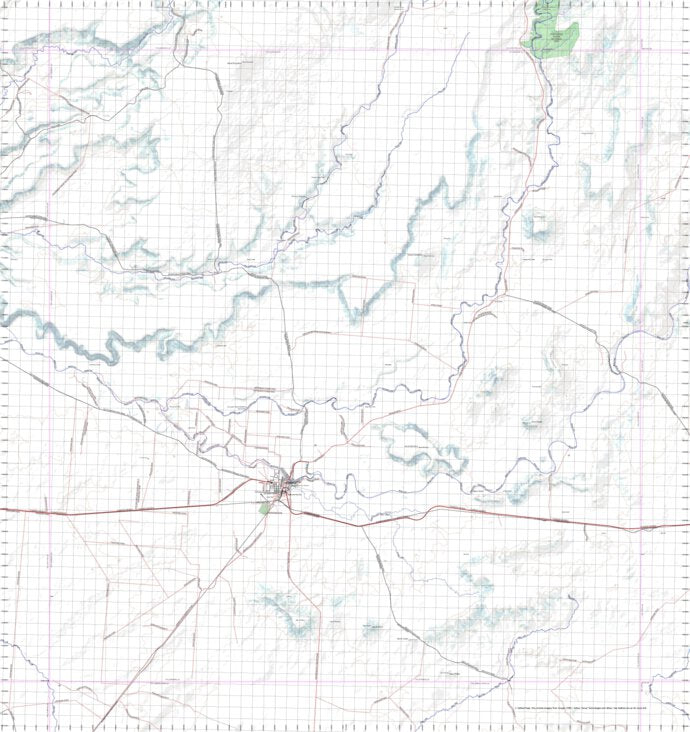 Getlost Map 7756 HUGHENDEN Qld Topographic Map V15 1:75,000 by Getlost ...