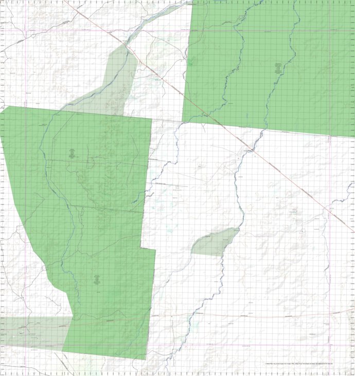 Getlost Map 7667 KALINGA Qld Topographic Map V15 1:75,000 by Getlost ...