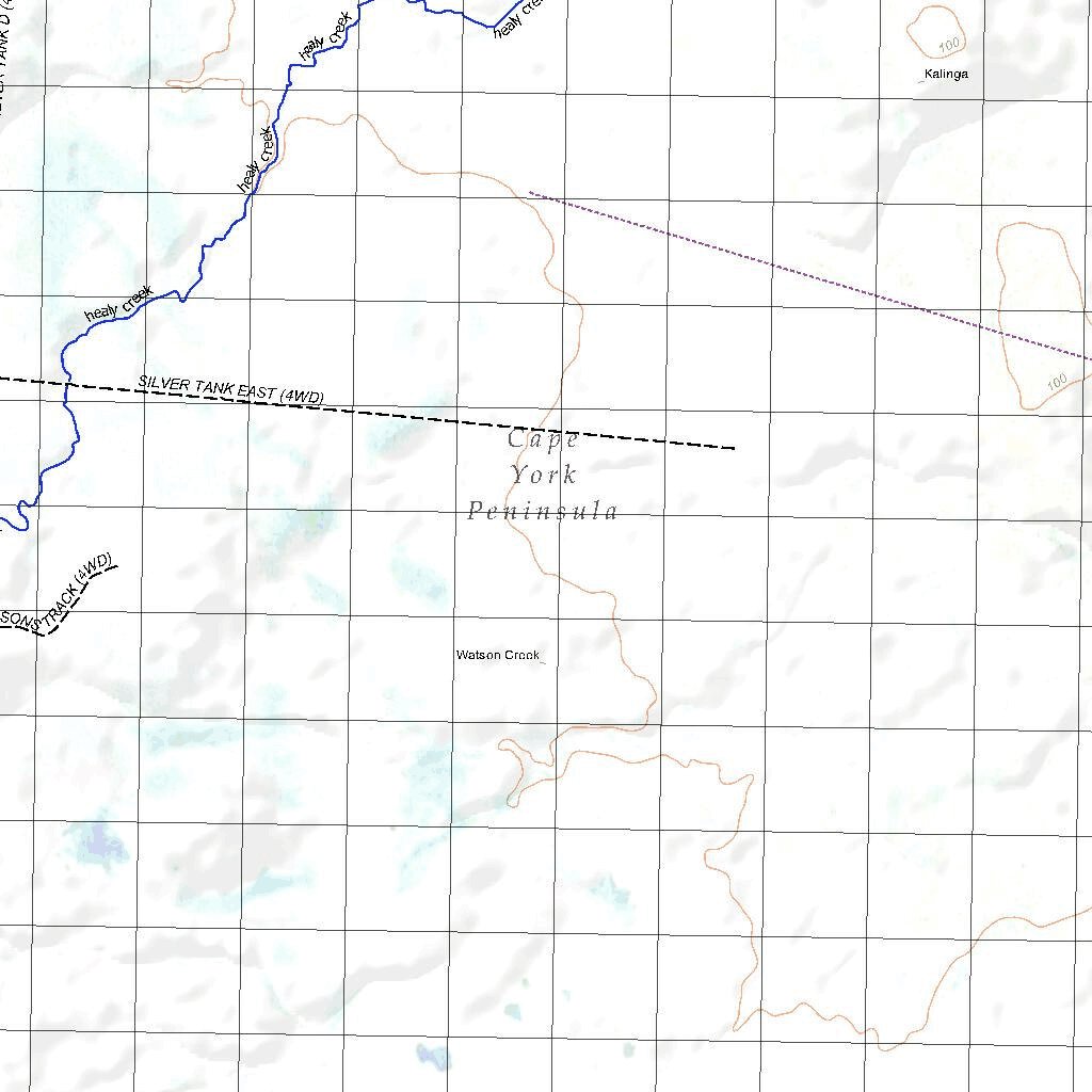Getlost Map 7667 KALINGA Qld Topographic Map V15 1:75,000 by Getlost ...