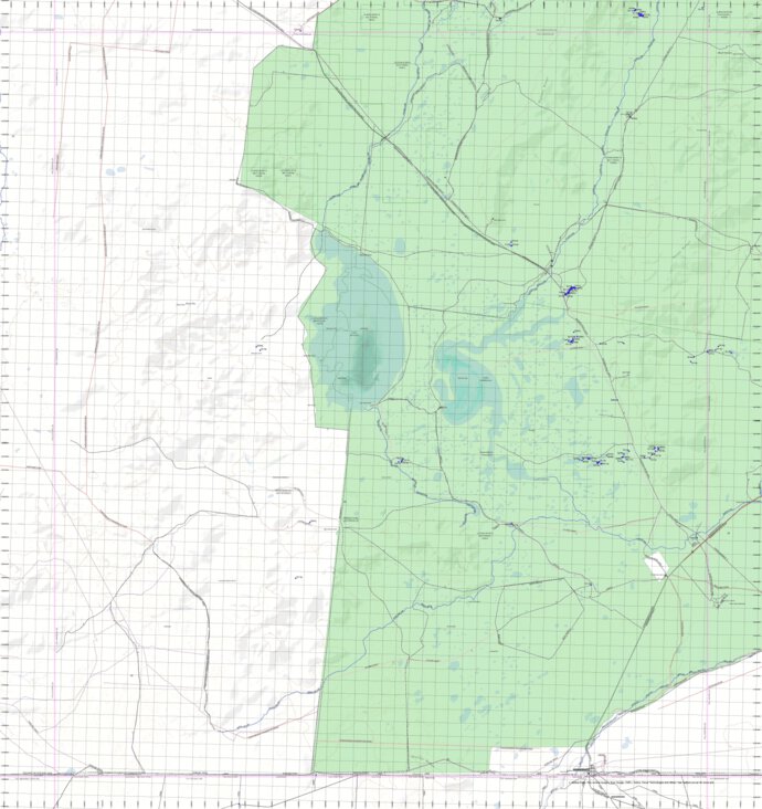 Getlost Map 7740 HUNGERFORD Qld Topographic Map V15 1:75,000 by Getlost ...