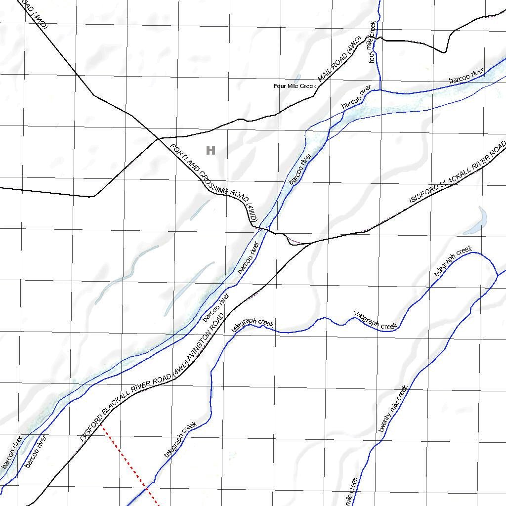 Getlost Map 7849 PORTLAND DOWNS Qld Topographic Map V15 1:75,000 by ...