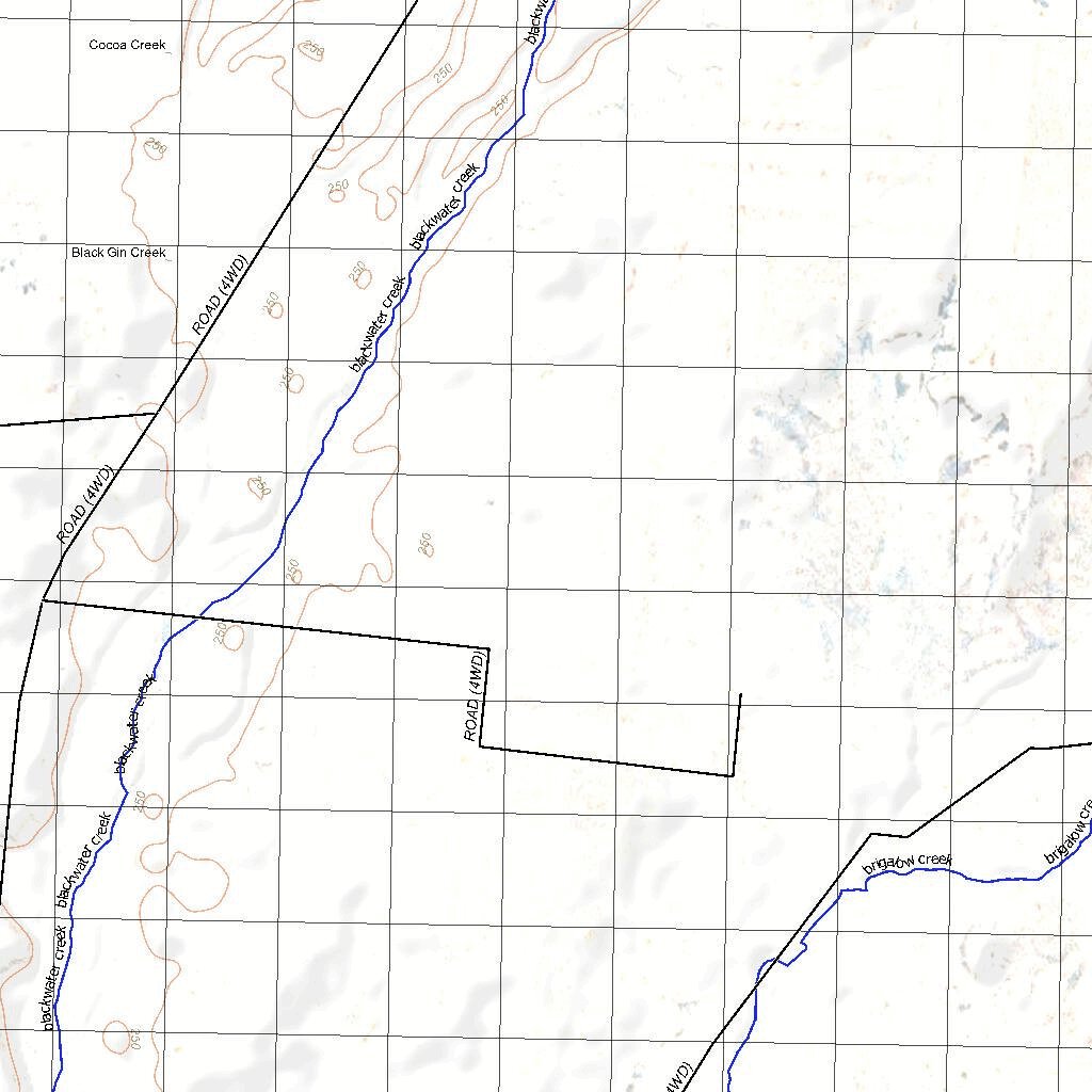 Getlost Map 7846 ADAVALE Qld Topographic Map V15 1:75,000 by Getlost ...