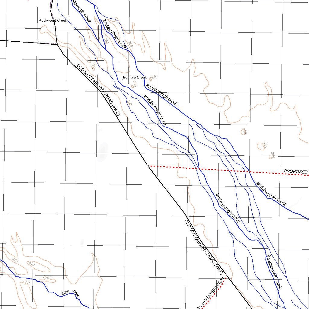 Getlost Map 7754 TANGORIN Qld Topographic Map V15 1:75,000 by Getlost ...