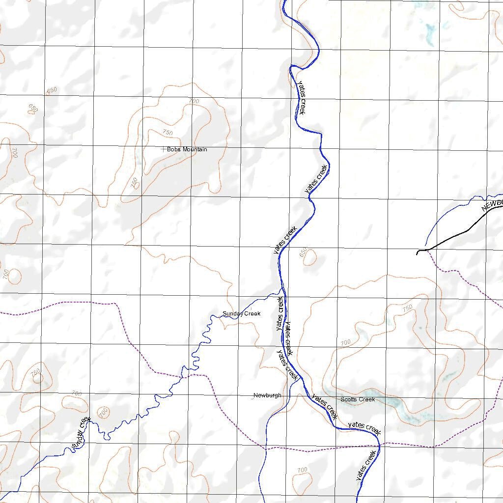 Getlost Map 7858 WANDO VALE Qld Topographic Map V15 1:75,000 by Getlost ...