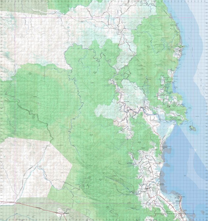 Getlost Map 7965 MOSSMAN Qld Topographic Map V15 1:75,000 by Getlost ...