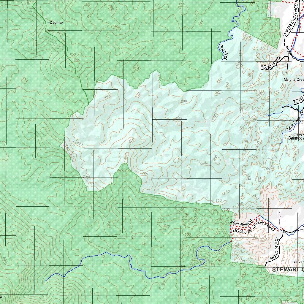 Getlost Map 7965 MOSSMAN Qld Topographic Map V15 1:75,000 by Getlost ...