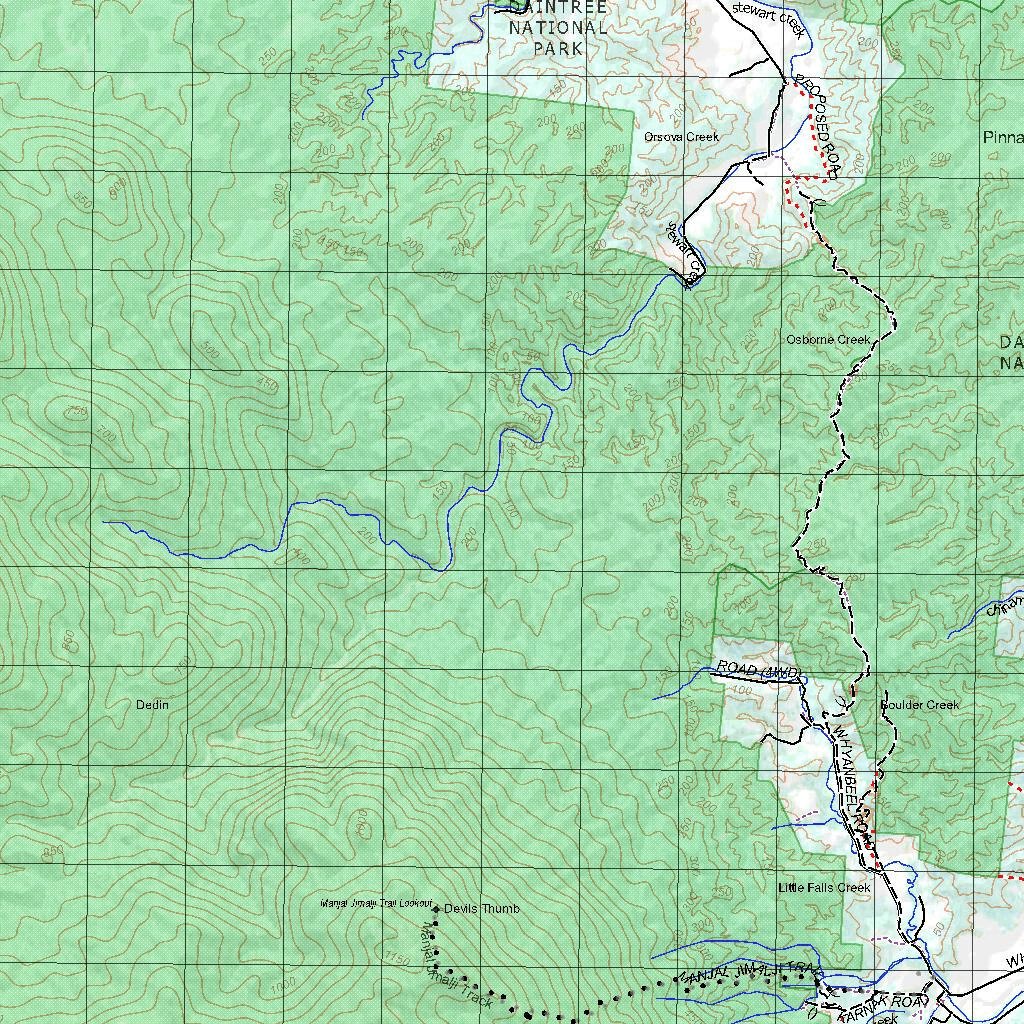 Getlost Map 7965 MOSSMAN Qld Topographic Map V15 1:75,000 by Getlost ...