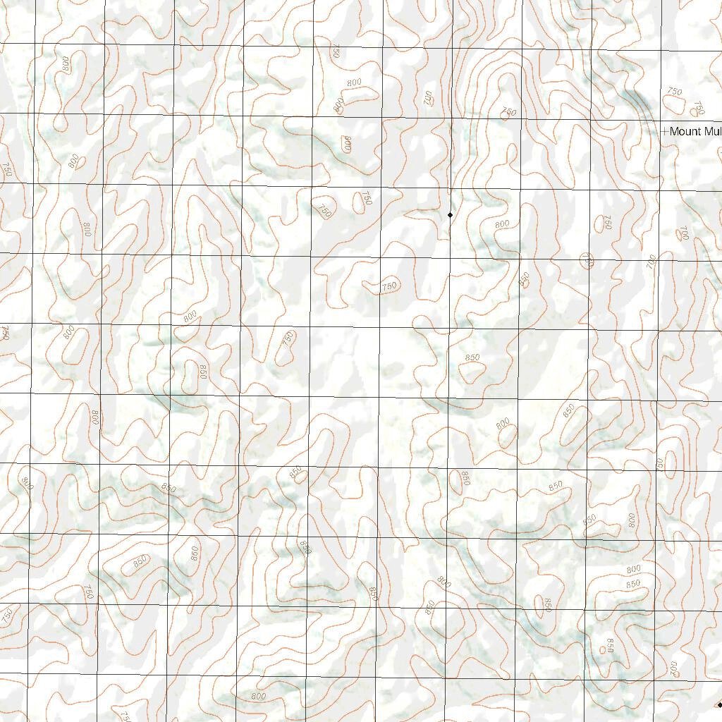 Getlost Map 7864 MOUNT MULLIGAN Qld Topographic Map V15 1:75,000 by ...