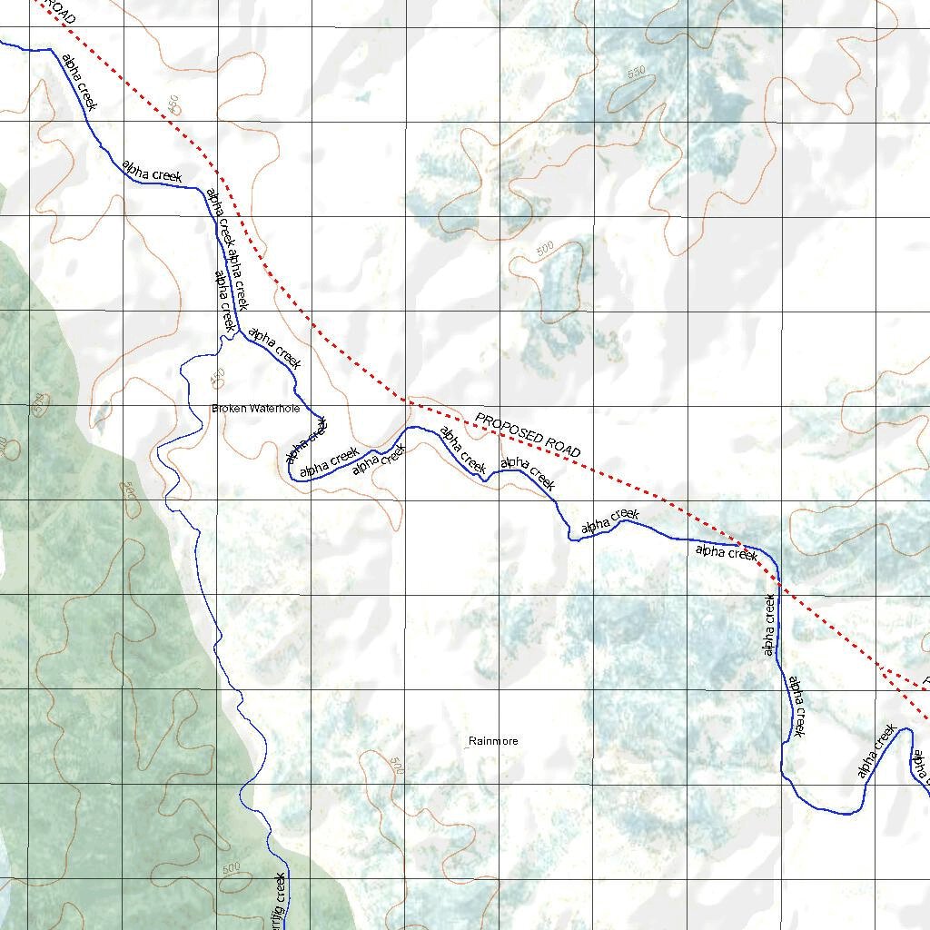 Getlost Map 8249 TROOPERS BLUFF Qld Topographic Map V15 1:75,000 by ...