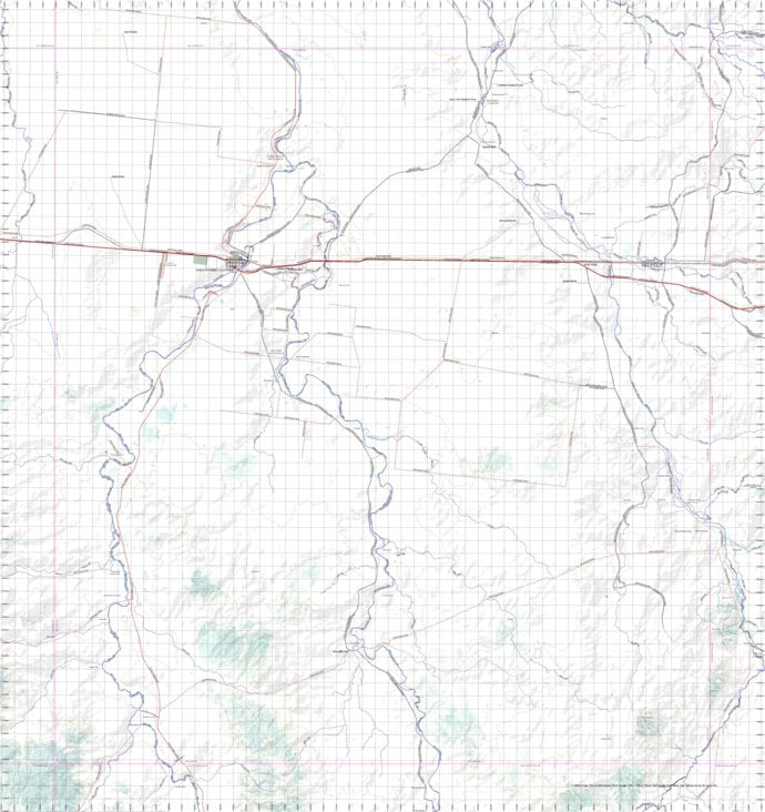 Getlost Map 8250 ALPHA Qld Topographic Map V15 1:75,000 by Getlost Maps ...