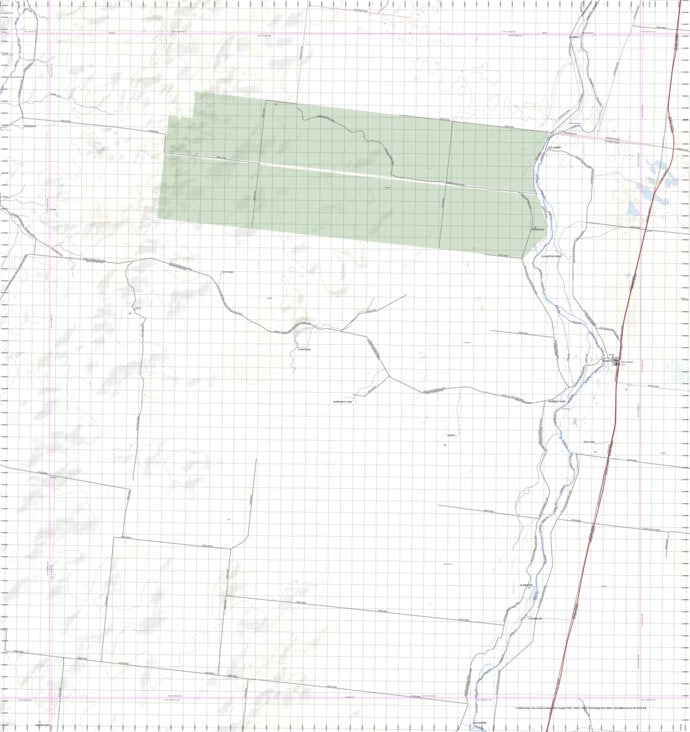 Getlost Map 8043 WYANDRA Qld Topographic Map V15 1:75,000 by Getlost ...