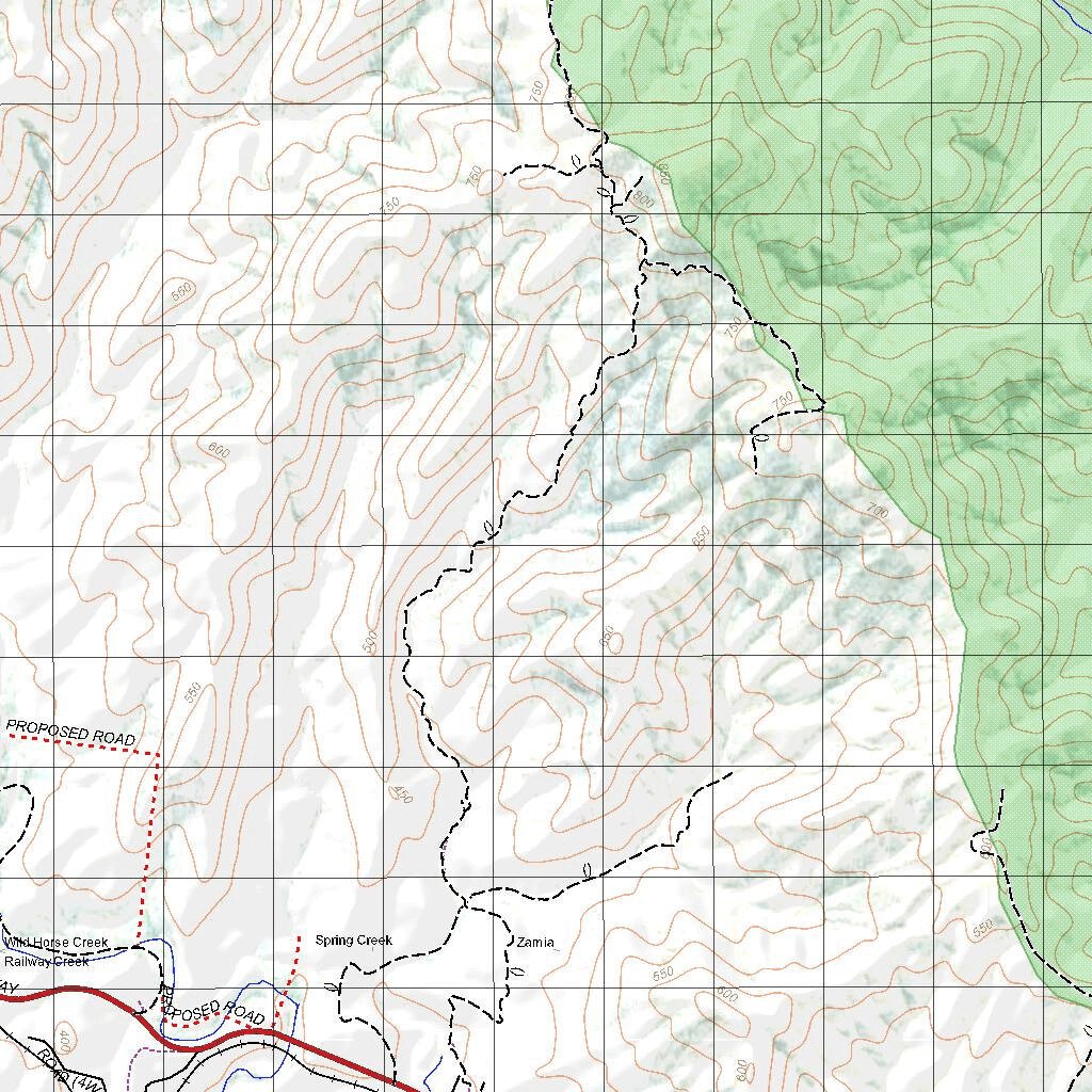 Getlost Map 8350 BOGANTUNGAN Qld Topographic Map V15 1:75,000 by ...