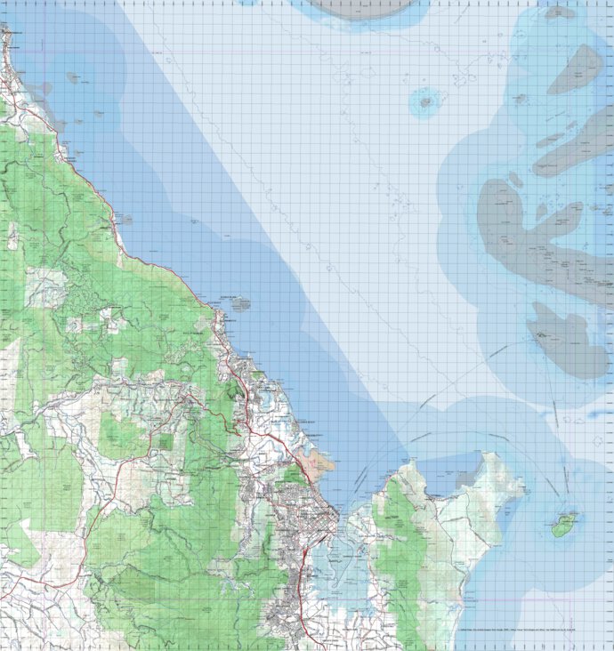 Getlost Map 8064 CAIRNS Qld Topographic Map V15 1:75,000 by Getlost Maps | Avenza Maps