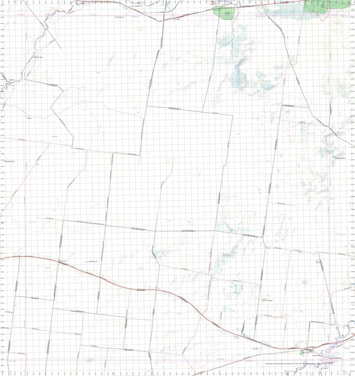 Getlost Map 8741 TALWOOD Qld Topographic Map V15 1:75,000 by Getlost ...