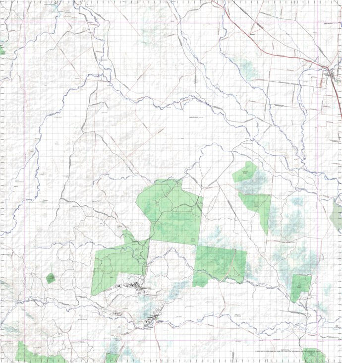 Getlost Map 8451 RUBYVALE Qld Topographic Map V15 1:75,000 by Getlost ...
