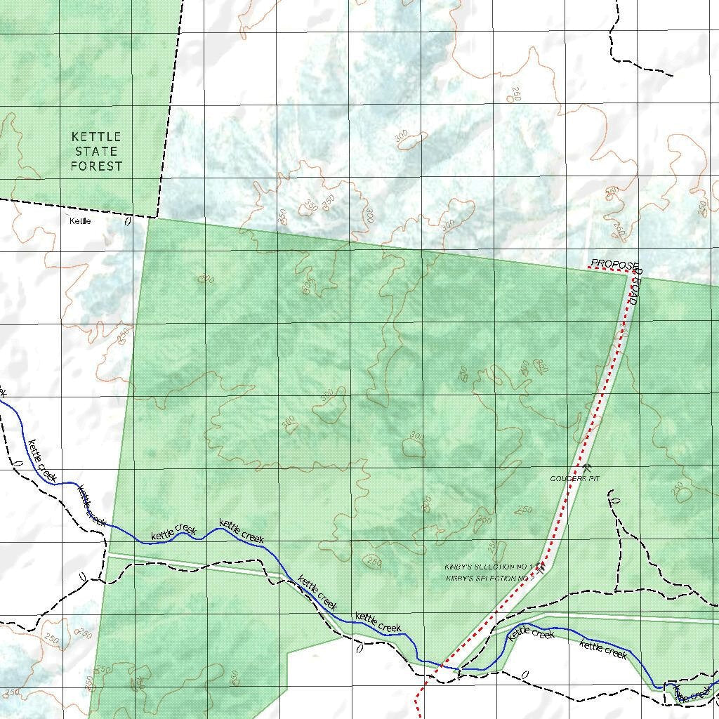 Getlost Map 8451 RUBYVALE Qld Topographic Map V15 1:75,000 by Getlost ...