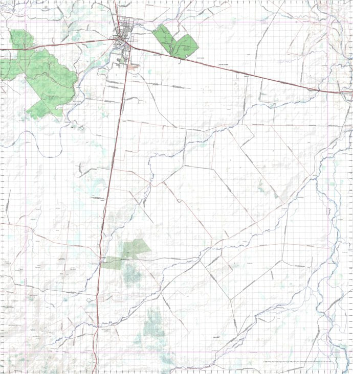 Getlost Map 8550 EMERALD Qld Topographic Map V15 1:75,000 by Getlost ...