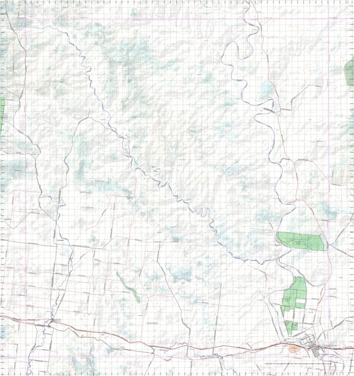 Getlost Map 8445 MITCHELL Qld Topographic Map V15 1:75,000 by Getlost ...