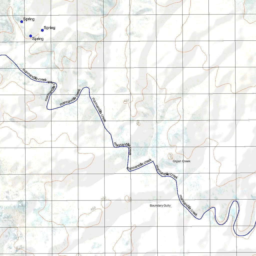 Getlost Map 8445 MITCHELL Qld Topographic Map V15 1:75,000 by Getlost ...