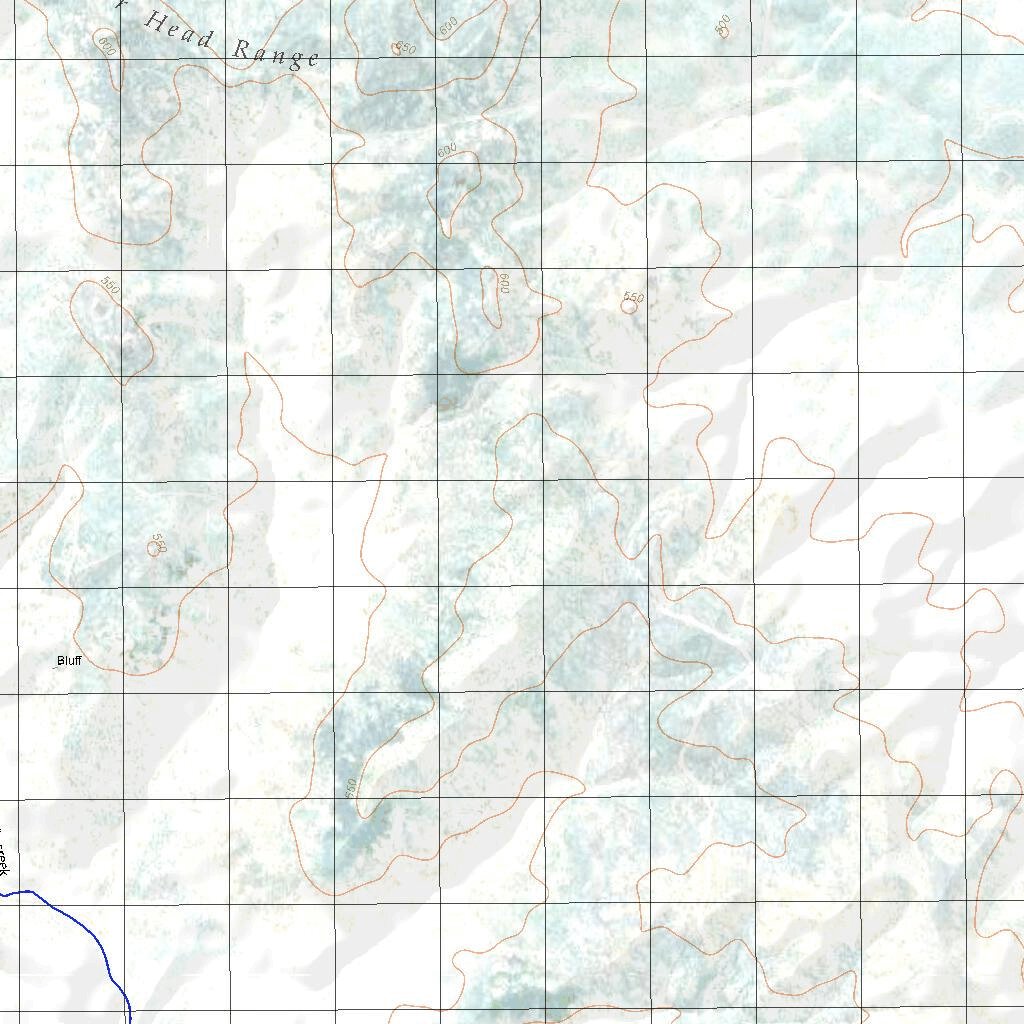 Getlost Map 8445 MITCHELL Qld Topographic Map V15 1:75,000 by Getlost ...