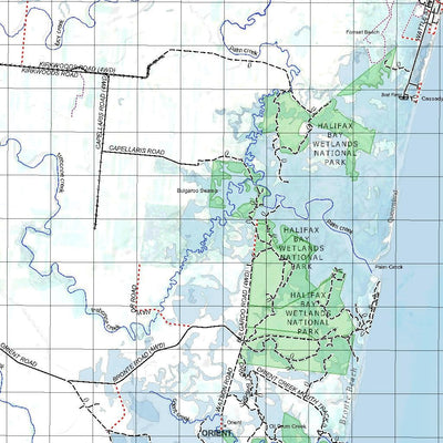 Getlost Map 8160 INGHAM Qld Topographic Map V15 1:75,000 by Getlost ...