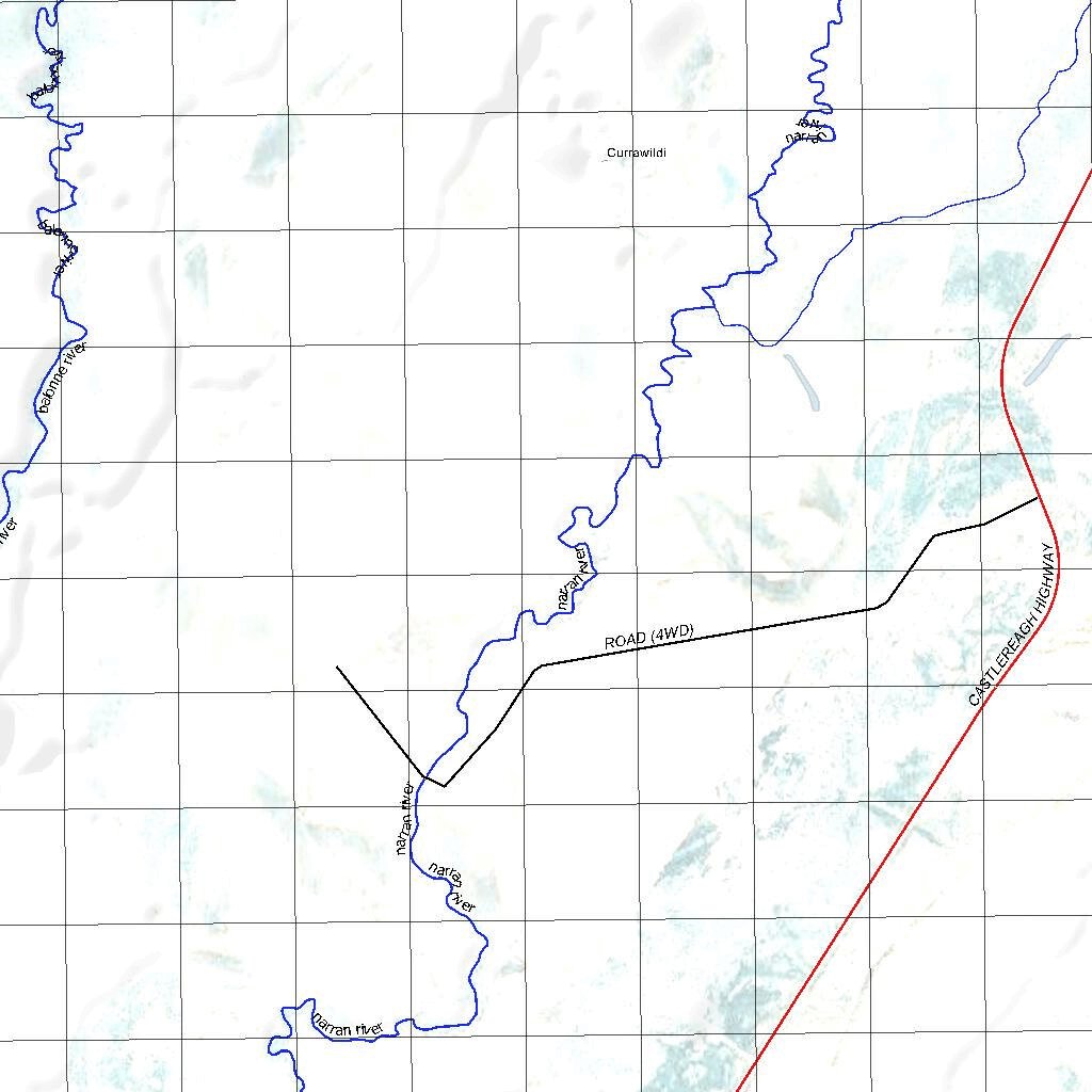 Getlost Map 8540 DIRRANBANDI Qld Topographic Map V15 1:75,000 by ...