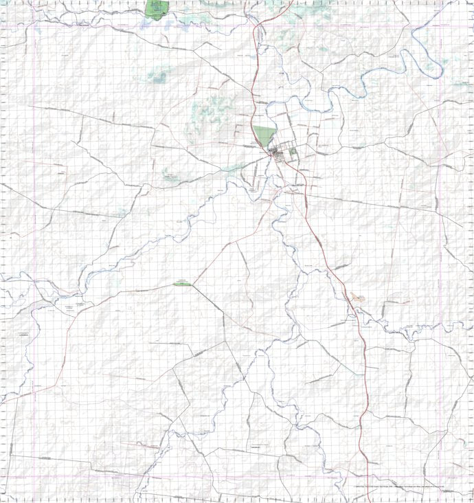Getlost Map 8846 TAROOM Qld Topographic Map V15 1:75,000 by Getlost ...
