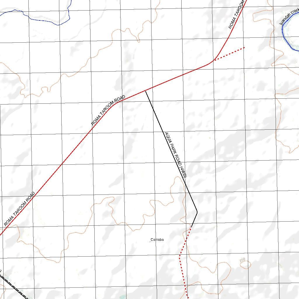 Getlost Map 8846 TAROOM Qld Topographic Map V15 1:75,000 by Getlost ...