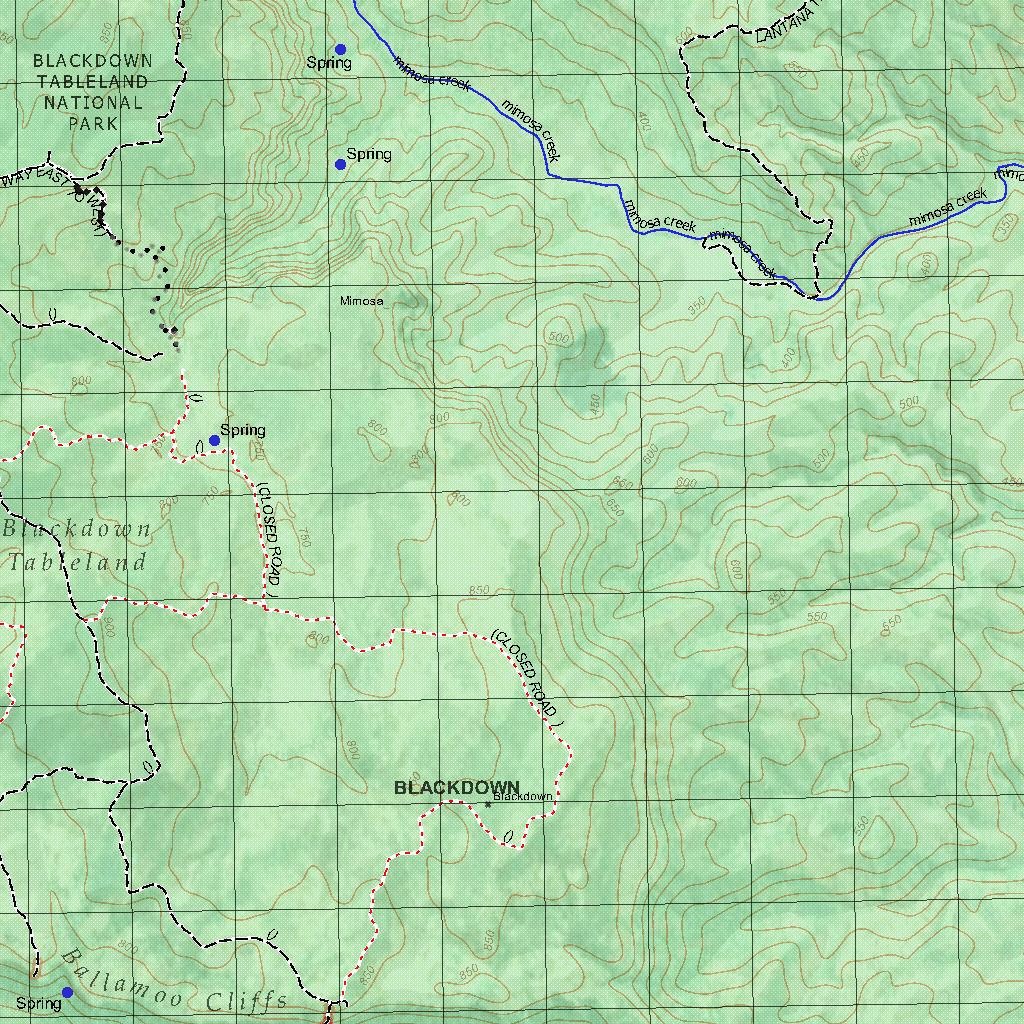 Getlost Map 8750 DINGO Qld Topographic Map V15 1:75,000 by Getlost Maps ...