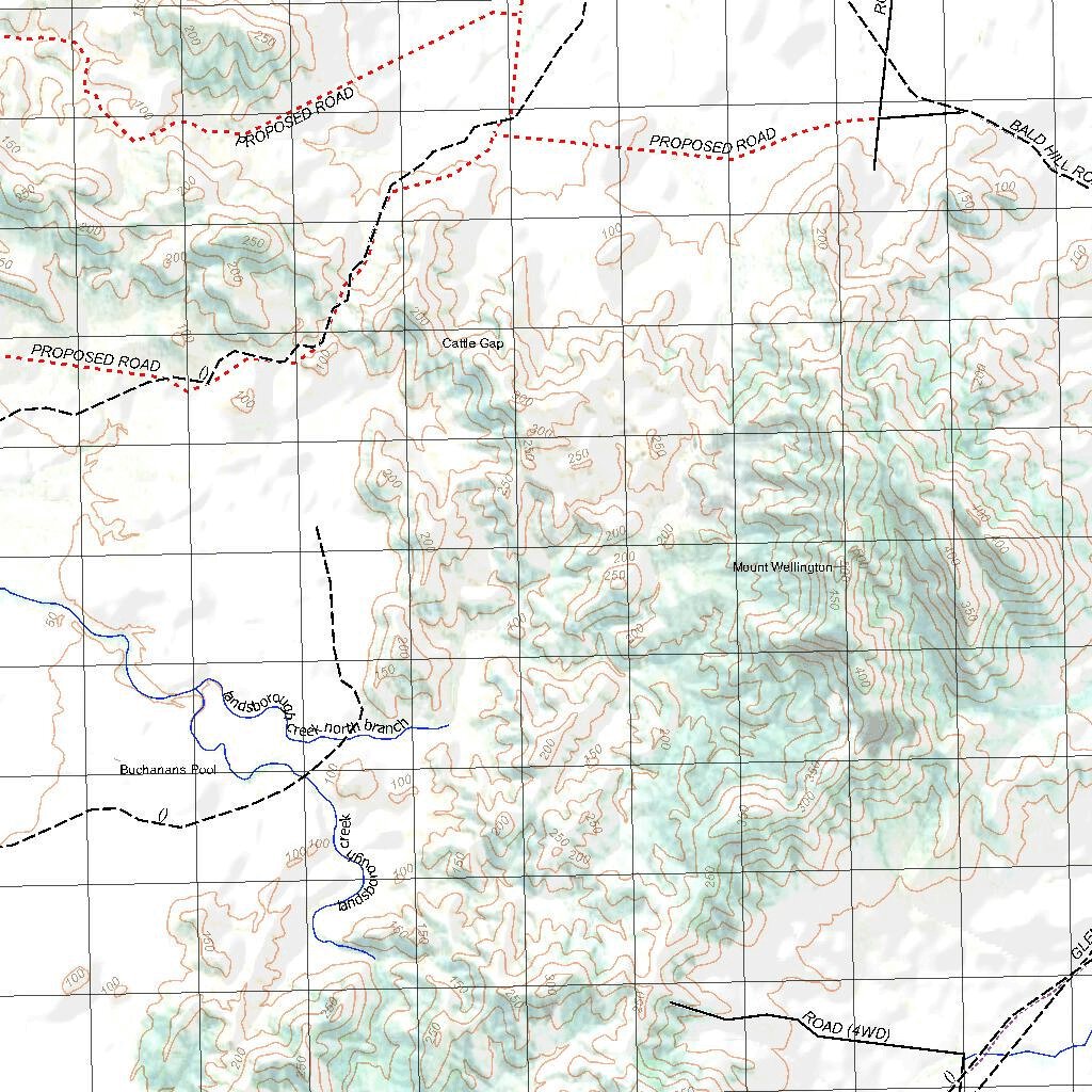 Getlost Map 8852 MARLBOROUGH Qld Topographic Map V15 1:75,000 by ...