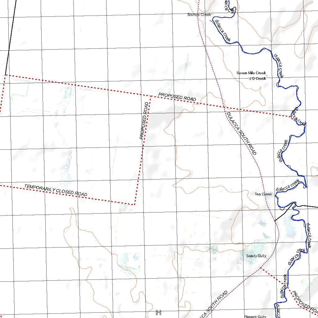 Getlost Map 8844 DULACCA Qld Topographic Map V15 1:75,000 by Getlost ...