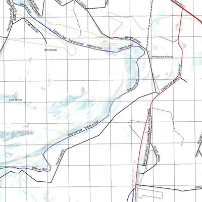 Getlost Map 8641 ST GEORGE Qld Topographic Map V15 1:75,000 by Getlost ...