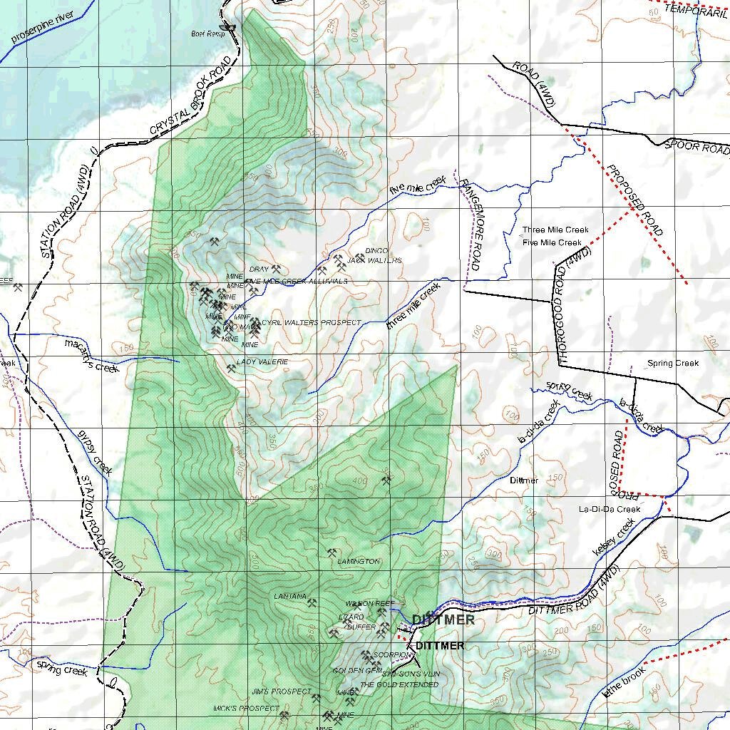Getlost Map 8557 BOWEN Qld Topographic Map V15 1:75,000 by Getlost Maps ...