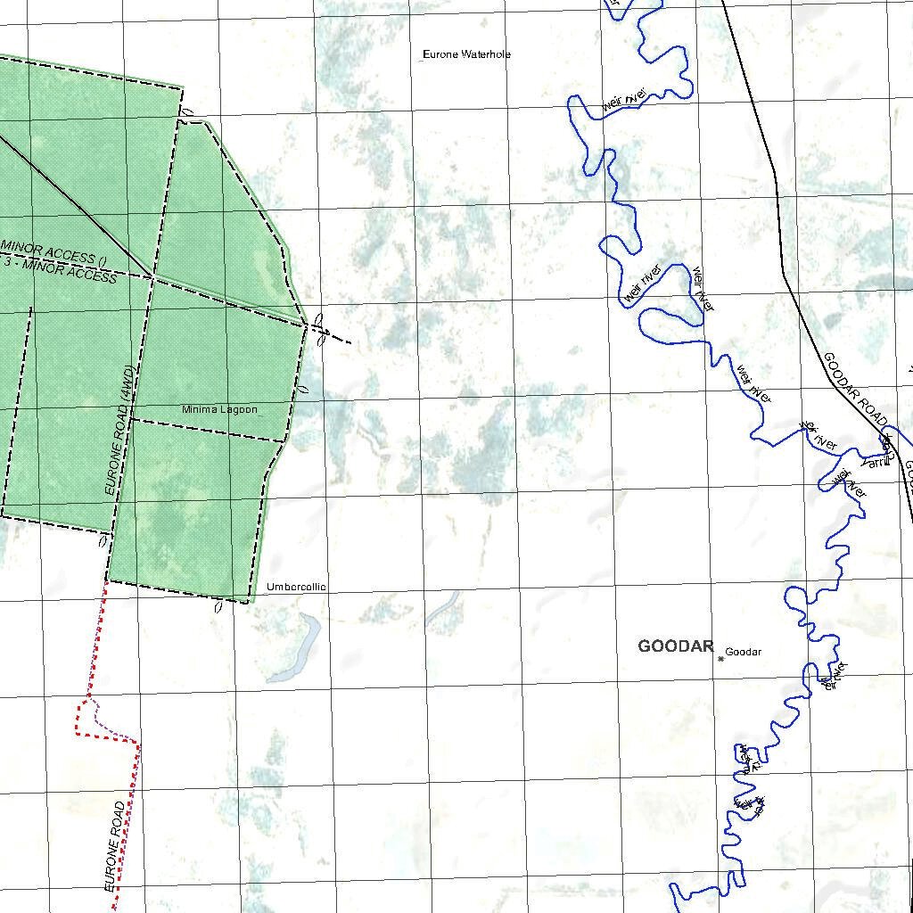 Getlost Map 8941 GOODAR Qld Topographic Map V15 1:75,000 by Getlost ...