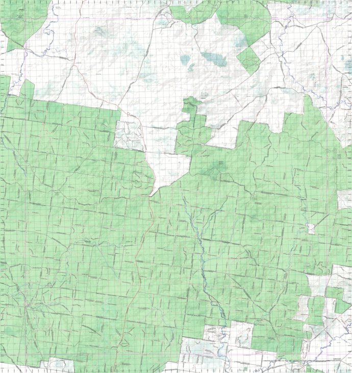 Getlost Map 9045 BARAKULA Qld Topographic Map V15 1:75,000 by Getlost ...