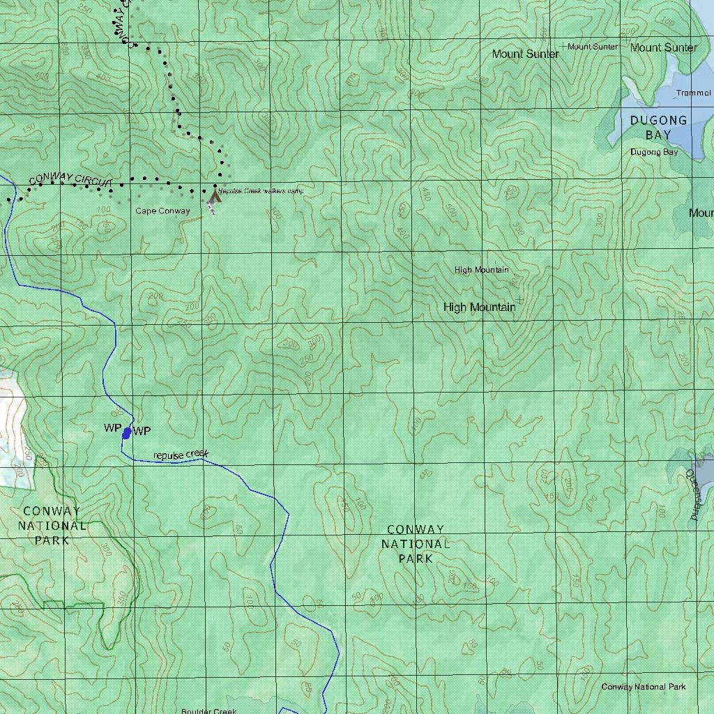 Getlost Map 8657 PROSERPINE Qld Topographic Map V15 1:75,000 by Getlost ...