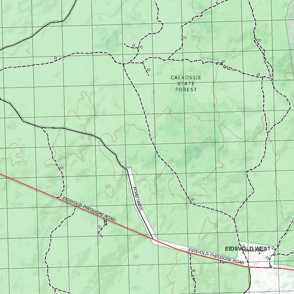 Getlost Map 9047 RAWBELLE Qld Topographic Map V15 1:75,000 by Getlost ...