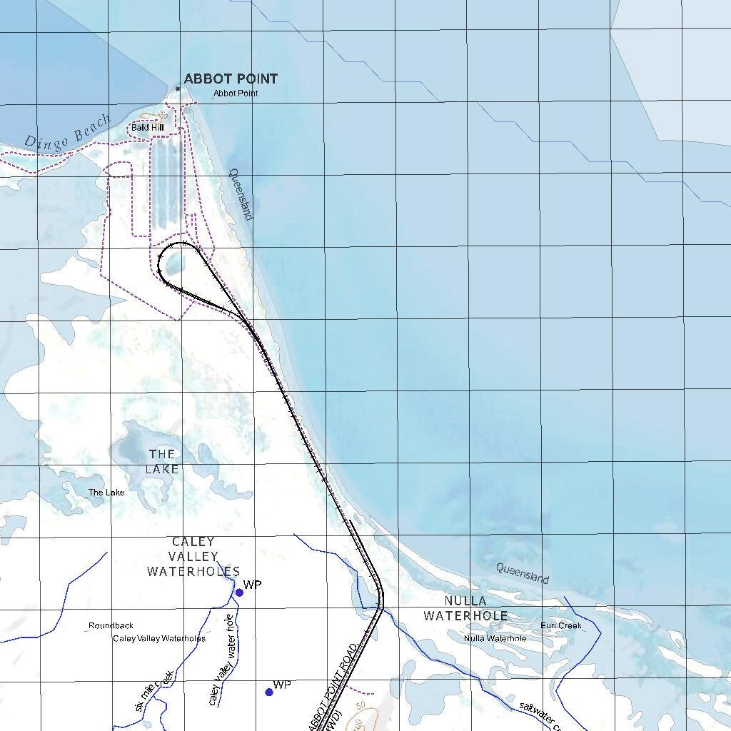Getlost Map 8558 ABBOT POINT Qld Topographic Map V15 1:75,000 by ...